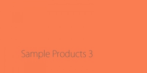 Sample Product 3 (購入はできません。) | Analogfeeder